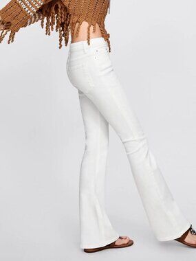 Zara | Jeans | Zara The Dreamer Skinny Flare Jeans Us 2 | Poshmark